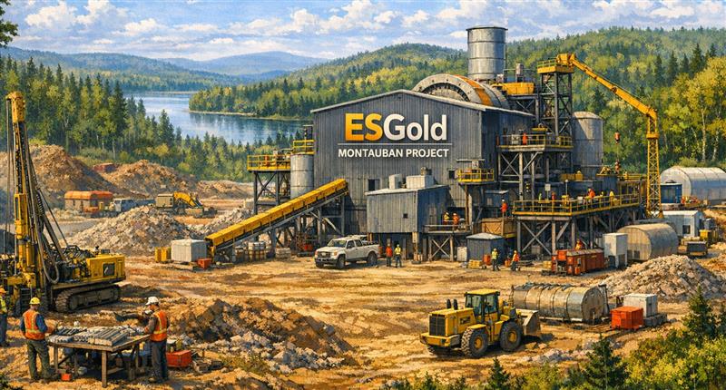 ESGold: Quebec gold miner on track for 2026 production | 2026-04-09 ...
