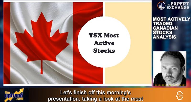 Tsx most active store
